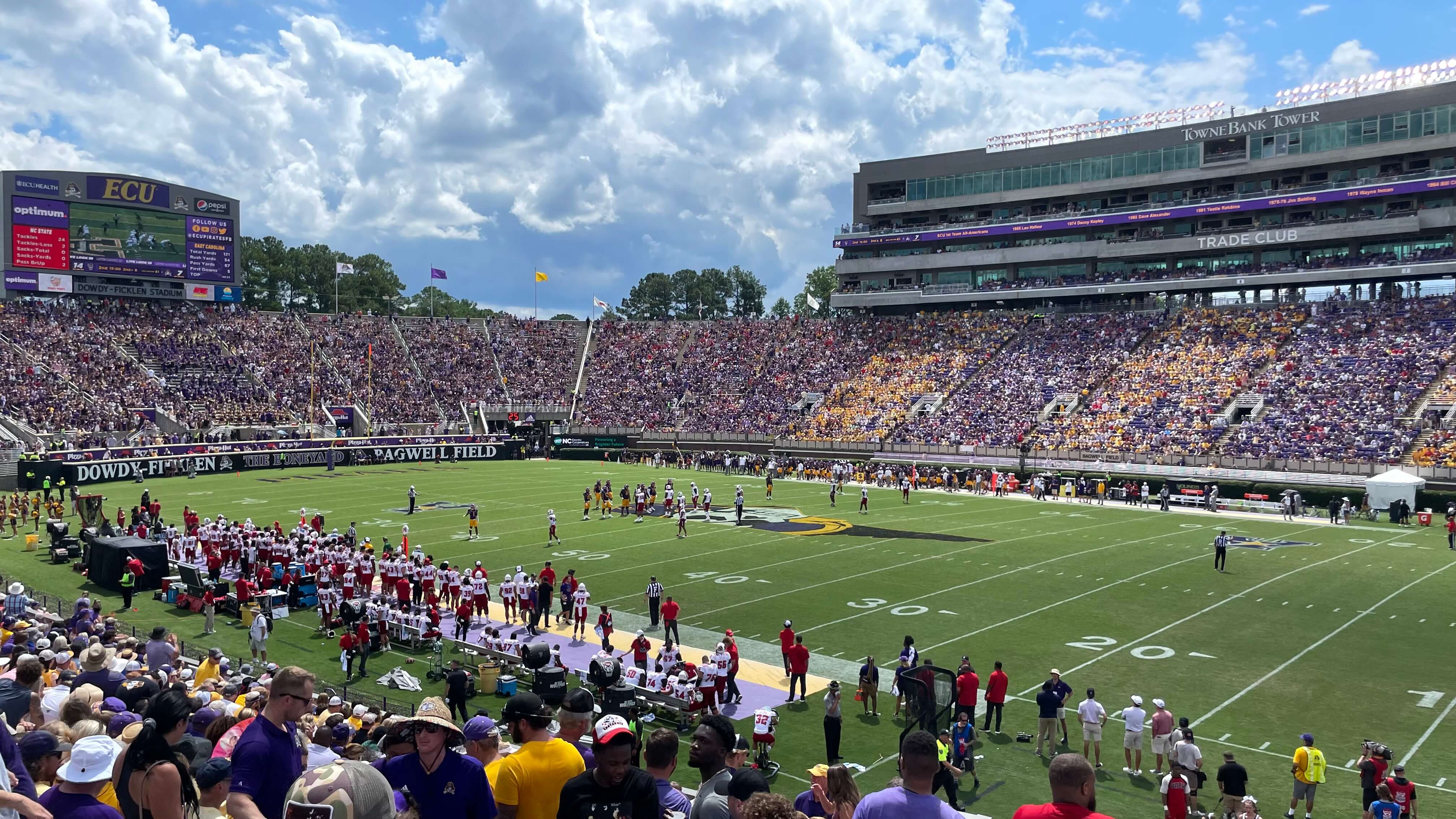 East Carolina Game Day Ends In Near Upset Of NC State