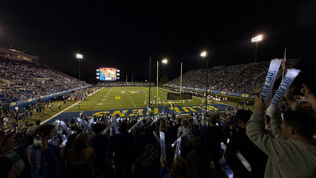 Road to CFB Visits A Delaware Football Game Day